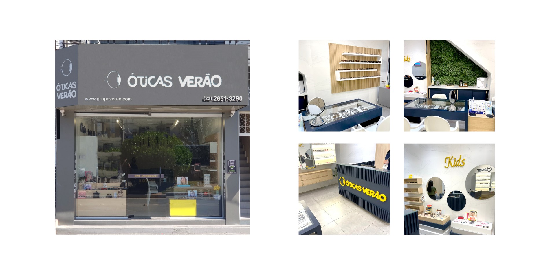 Grupo Verão - Óticas Verão - Óticas Verão - Lojas